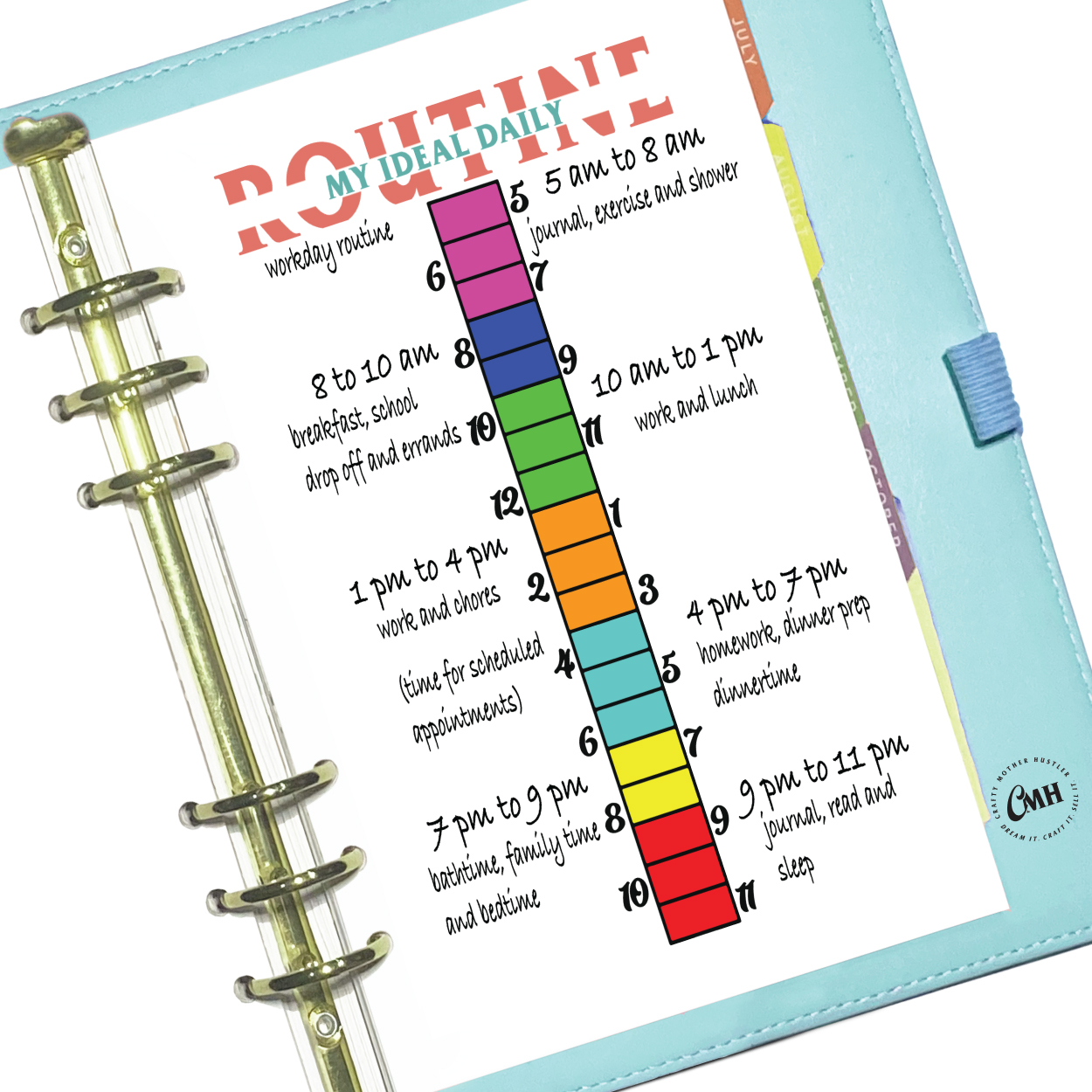 Printable Daily Routine PDF